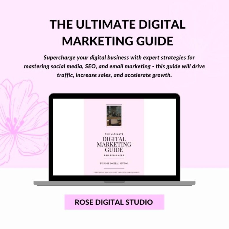 The ULTIMATE Digital Marketing Guide for Beginners - Etsy