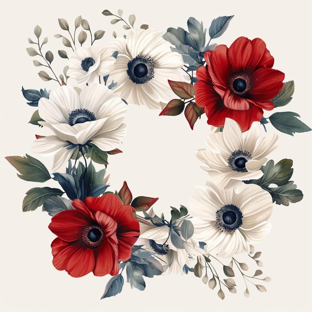 24 Tropical Hibiscus Clipart Bundle, Watercolor Floral Frame, Exotic ...