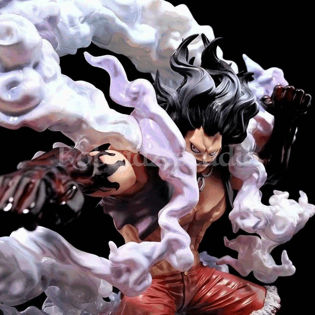 26cm Luffy Gear 4 Snake Man PVC Statue Cake Island Anime Figure - Etsy
