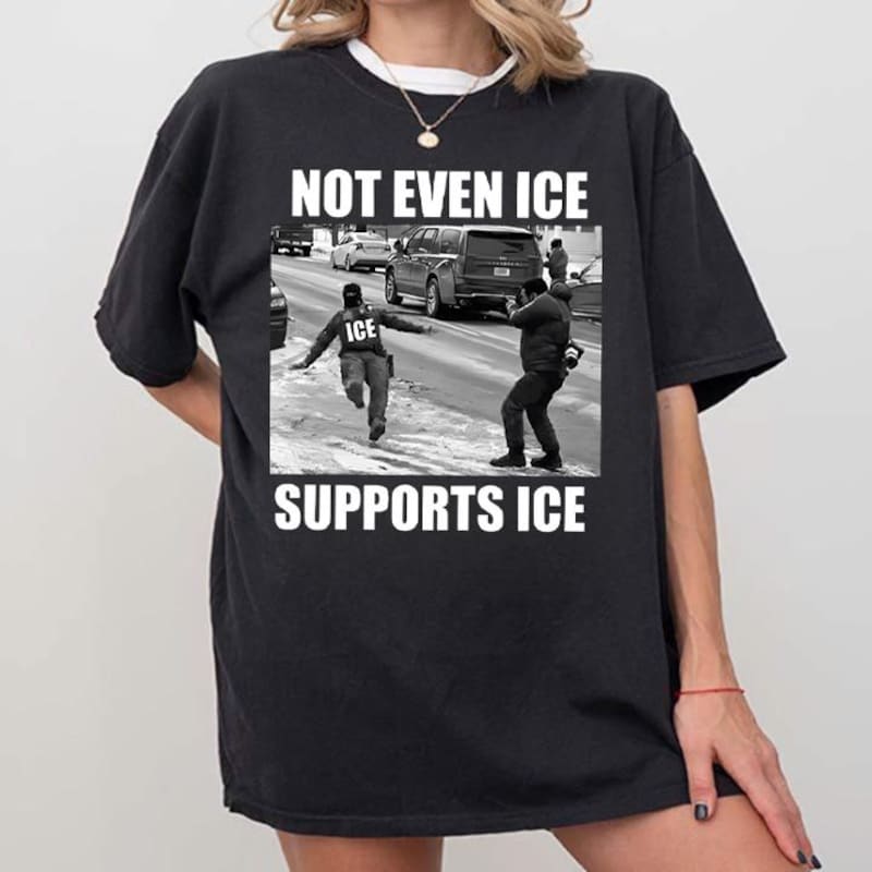 Ice Support T Shirt - Etsy UK