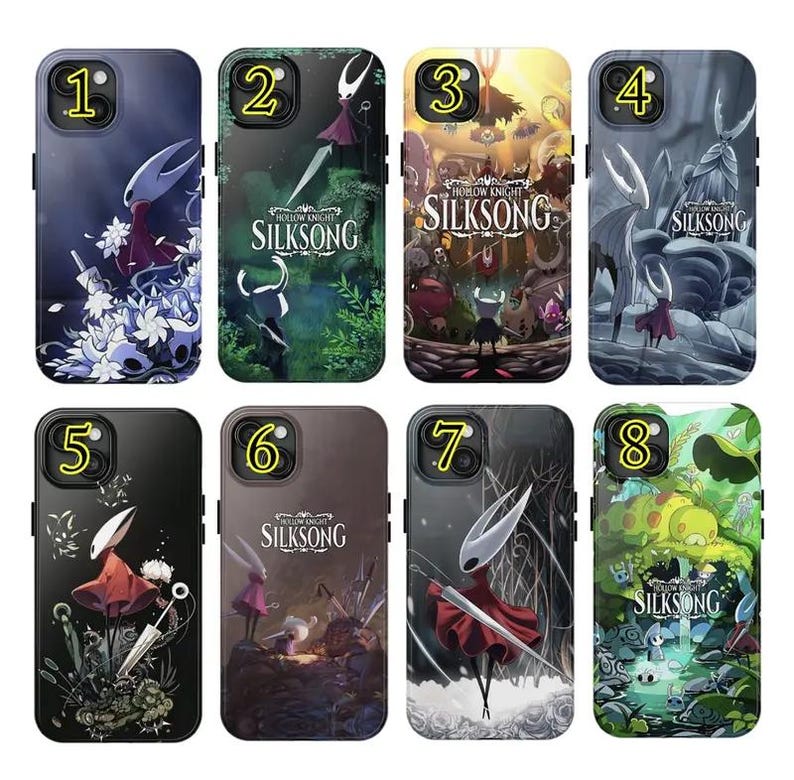 Hollow Knight Phone Case Gaming Phone Case Hornet Case Sherma Singing ...