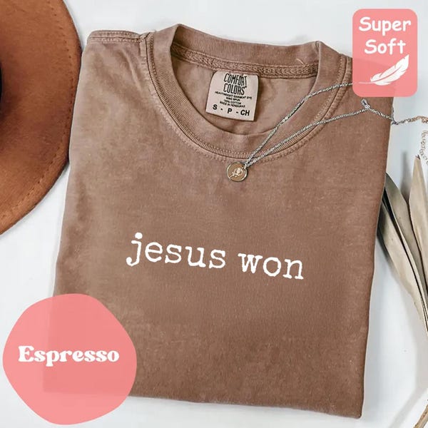 Jesus Won Ohio State Shirt - Etsy