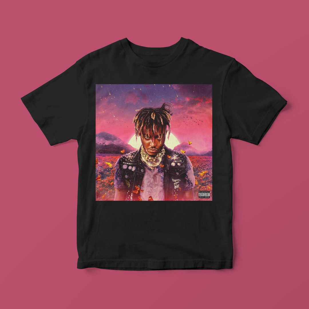Juicewrld 999 LND Album Cover T-shirt, Unisex Tee, Legends Never Die ...