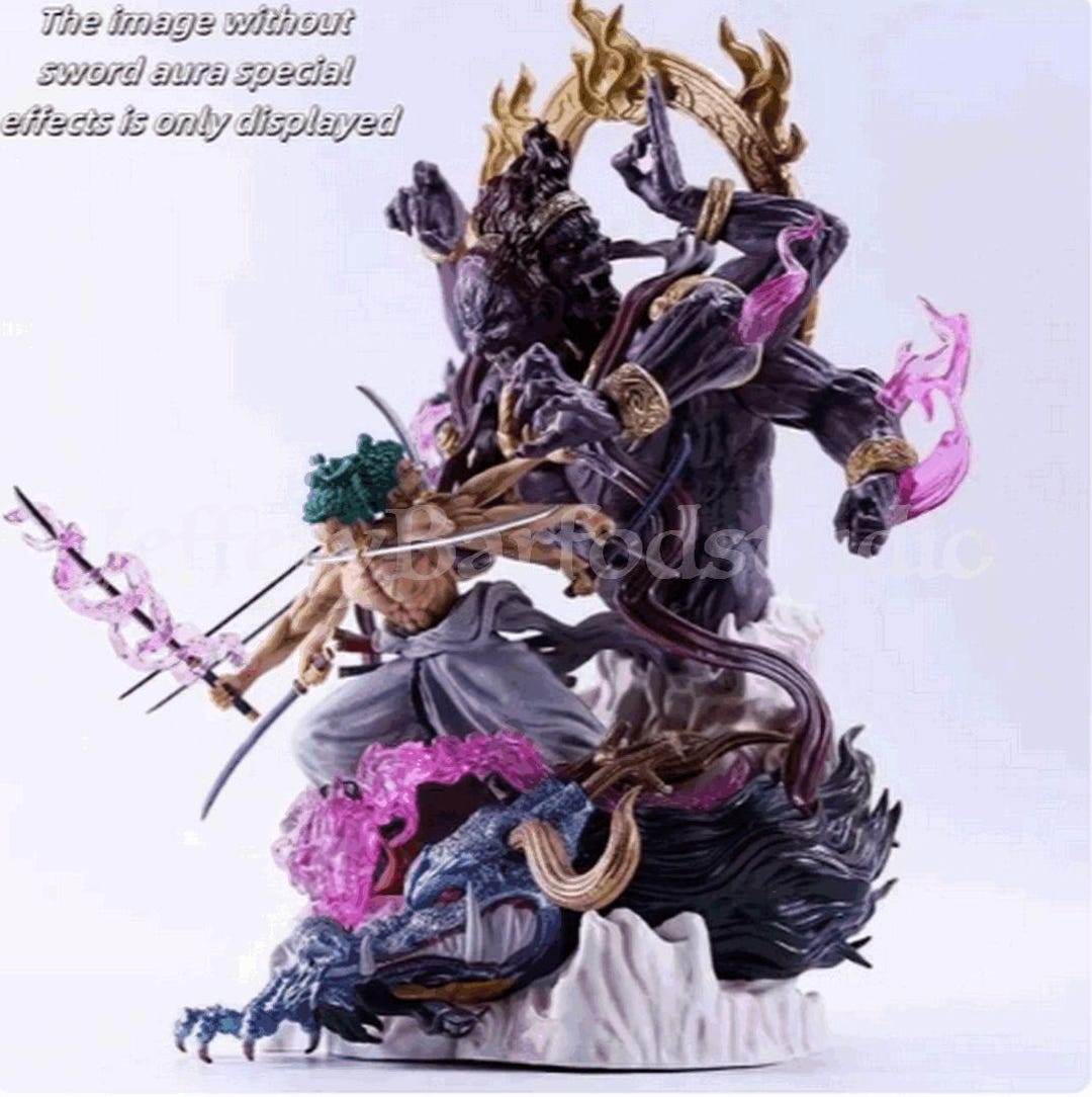 Zoro Ghost Nine Blades Handmade Asura Figure Limited Edition Gift - Etsy