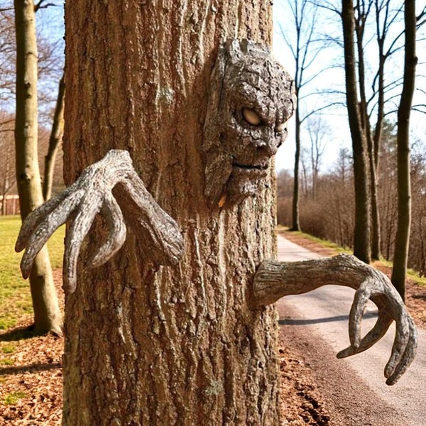 Tree Faces - Etsy