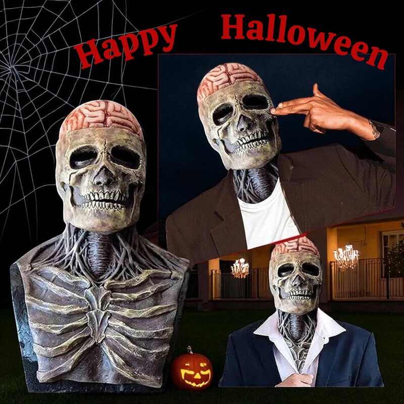 Realistic Skull Mask - Etsy