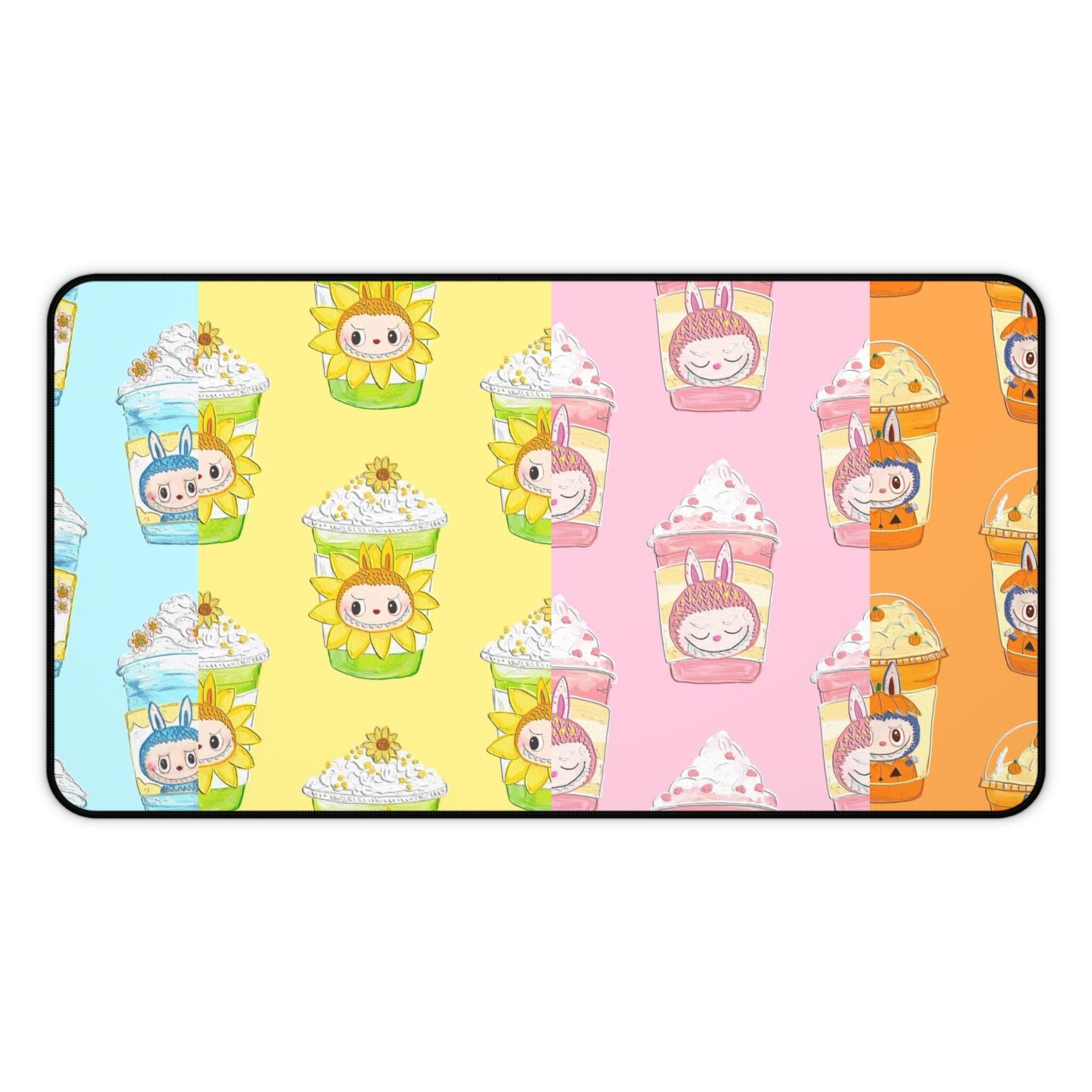 Cute Labubu Desk Mat, Popmart Mouse Pad, Cute Kawaii Decor for Home ...