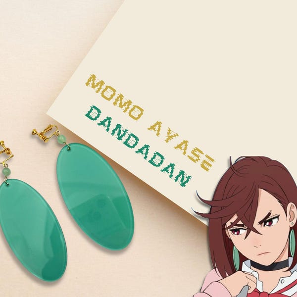 Dandadan Momo Earrings - Etsy