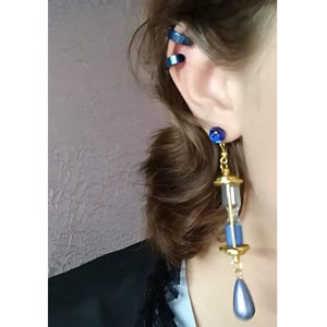 Vanitas Inspired Dangle Earrings: Anime Cosplay Jewelry - Etsy
