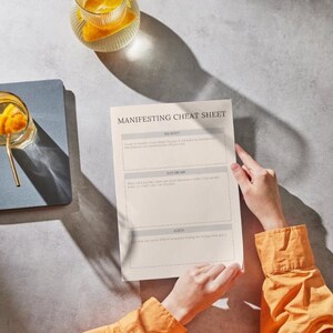 Printable Abundance Planner & Manifestation Journal Bundle, Goal ...