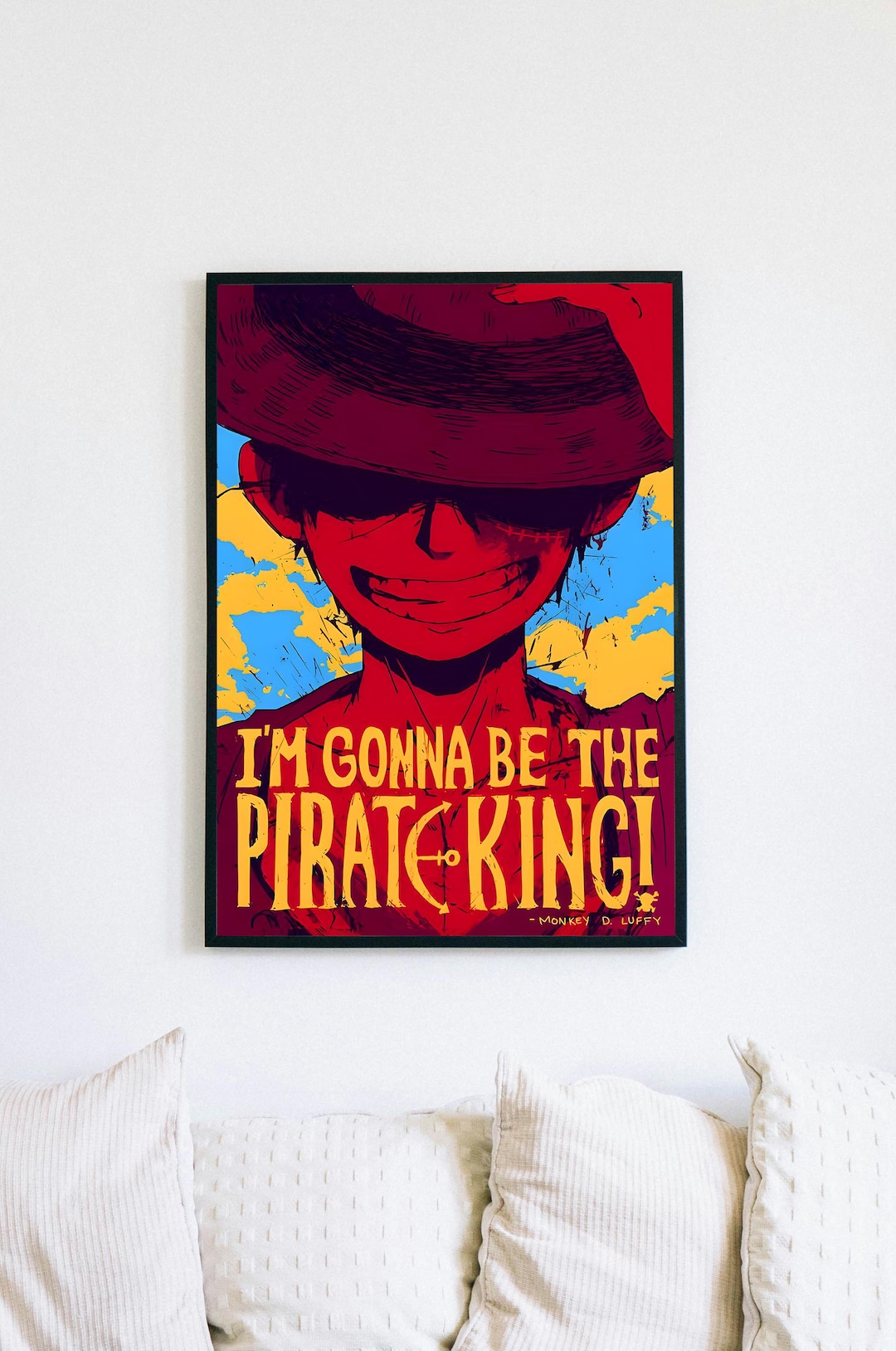 Monkey D. Luffy One Piece Poster Print | Anime Poster | Anime Prints ...
