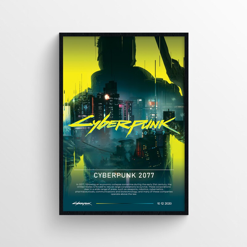 Cyberpunk 2077 Poster - Etsy
