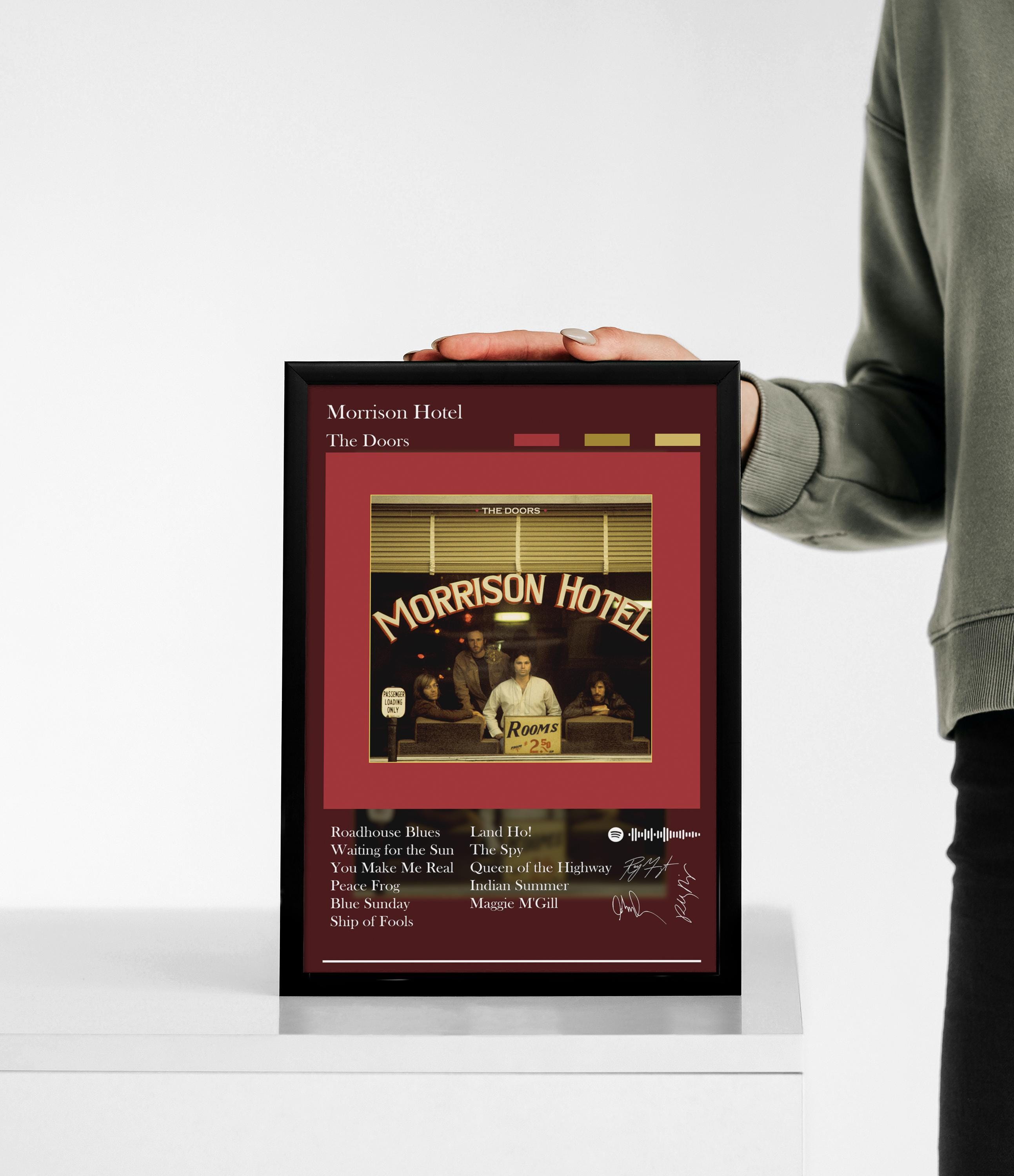 The Doors Poster Print | Morrison Hotel Album Poster | Music Poster ...