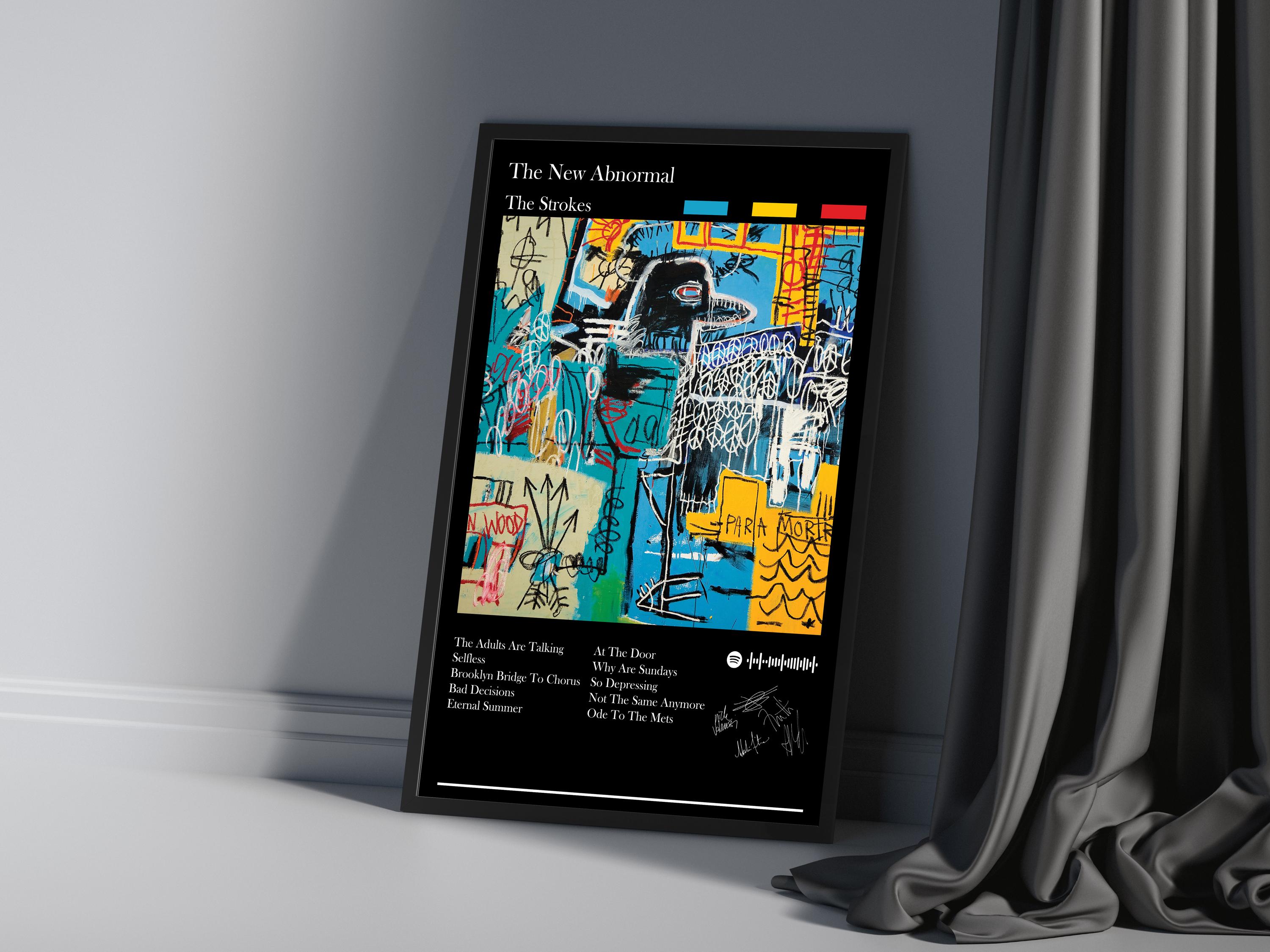 The Strokes Poster Print | the New Abnormal Album Poster | Music Poster | Album Cover Poster ...