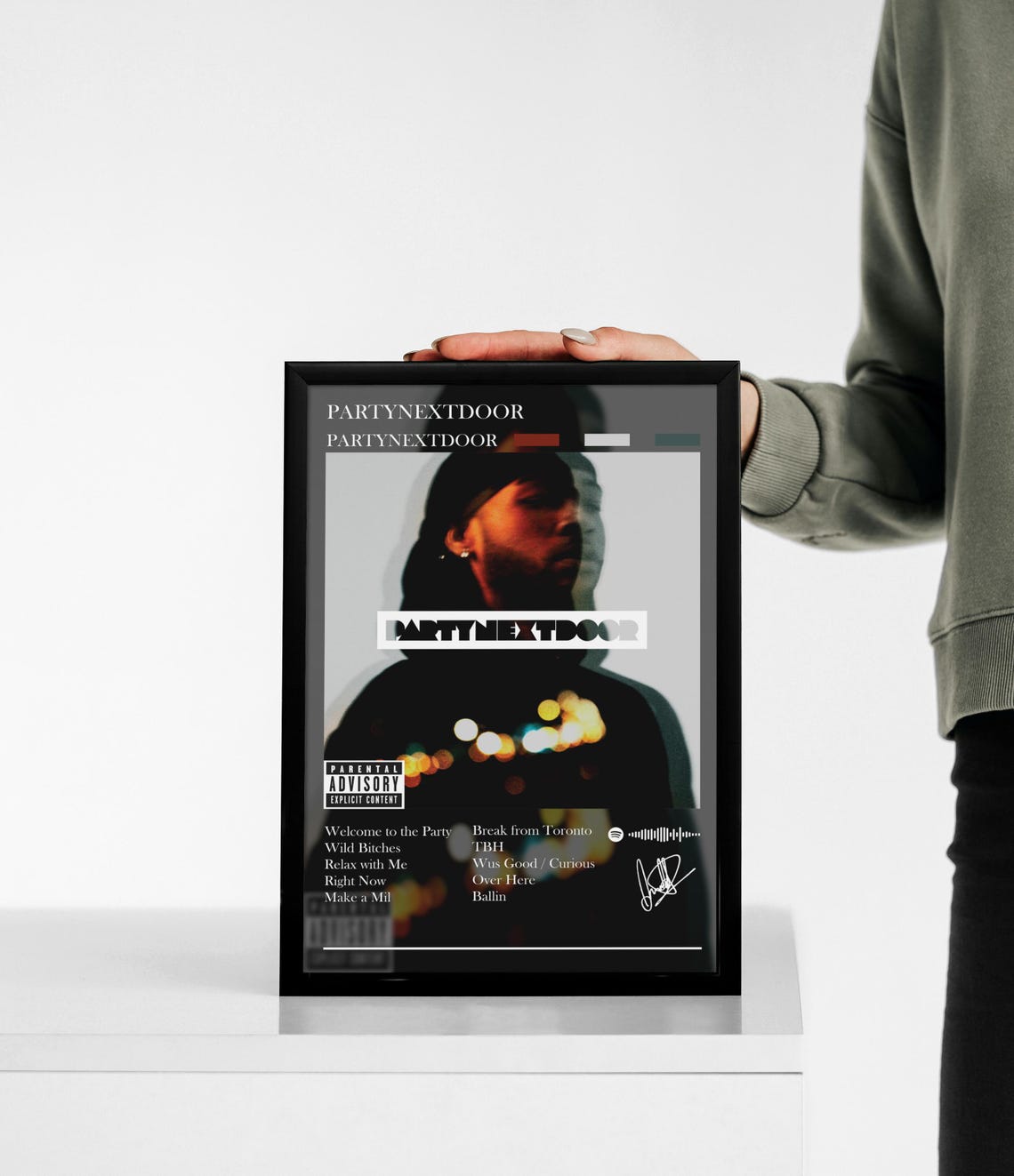 Party Next Door Poster Print | Party Next Door Album Poster | Music ...