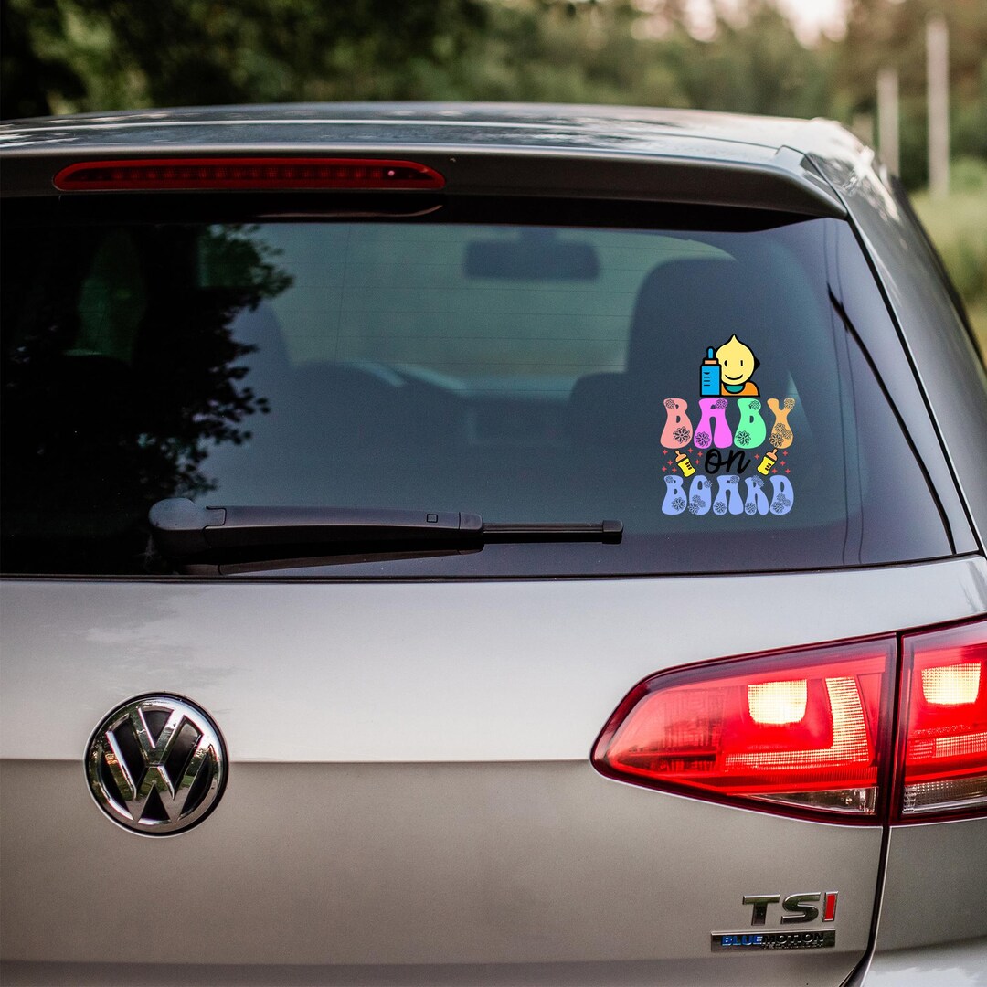 UV-DTF Transfer | 3D Car Vinyl Sticker, Bright Vibrant Colours, Unique ...