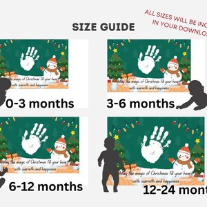 Snowman Printable Handprint Footprint Art | Cute Christmas Activity ...