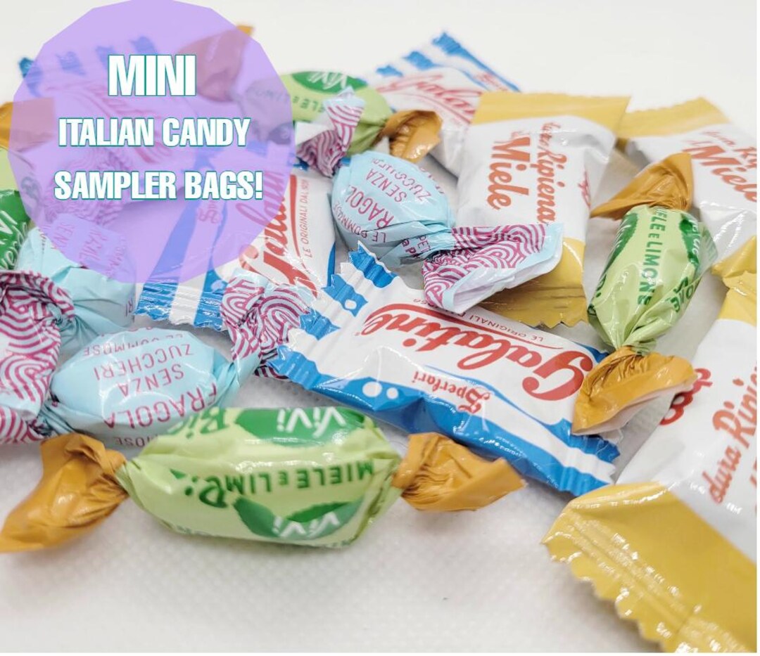 Mini Italian Candy Sampler Bags| Small Gifts - Etsy