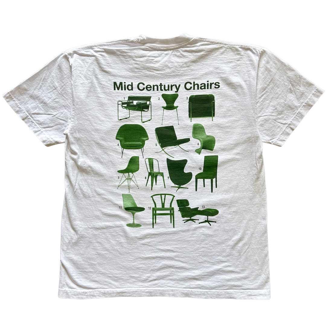 Mid Century Chairs V1 – Funny, Quirky, Aesthetic, Gift Idea, Graphic ...