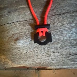 Survival Fire Starter, Ferrocerium Rod & Striker Pendant Necklace - Etsy