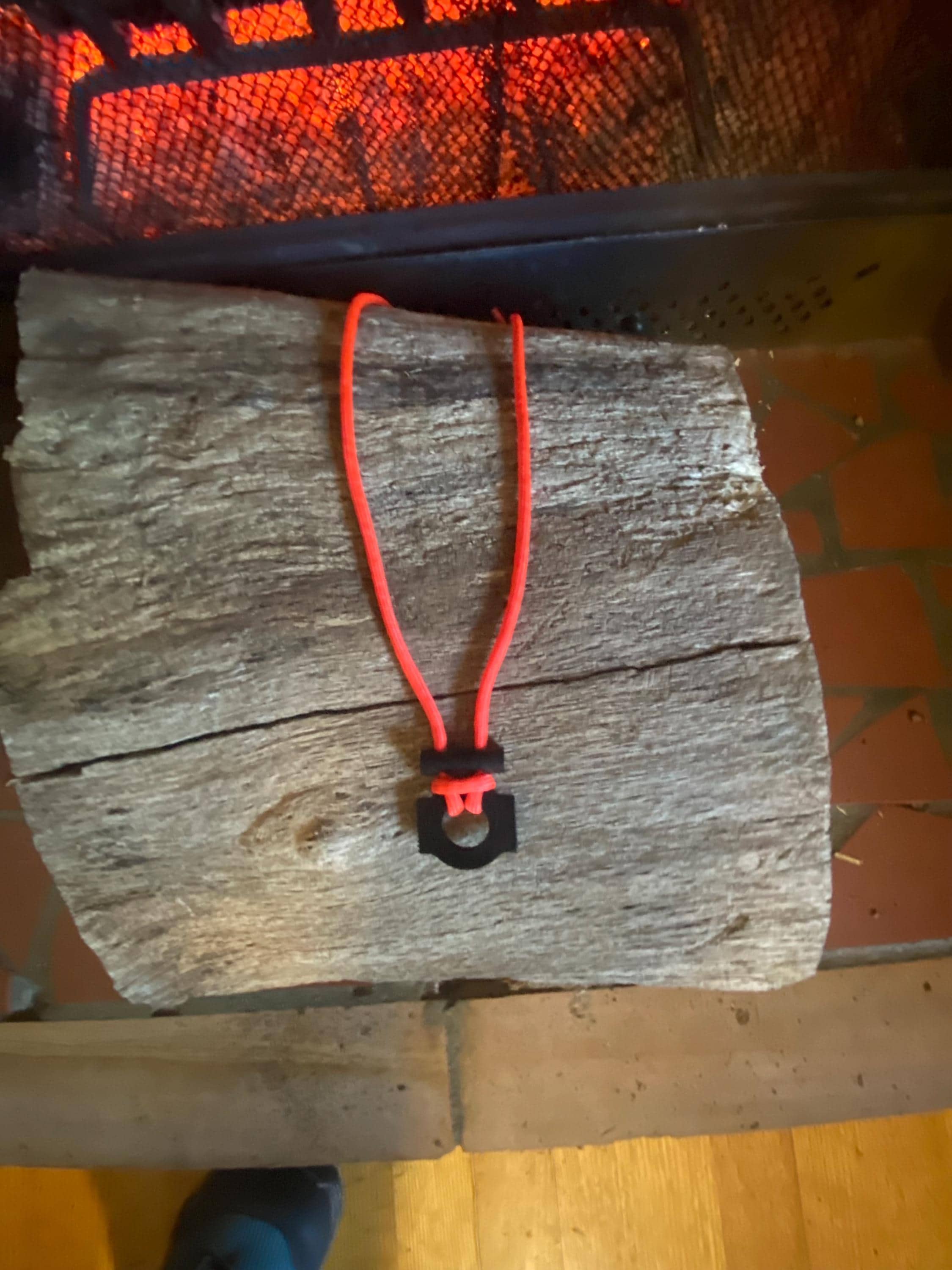 Survival Fire Starter, Ferrocerium Rod & Striker Pendant Necklace - Etsy