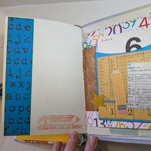 Vintage Inspired School or Teacher Themed Junk Journal - Etsy