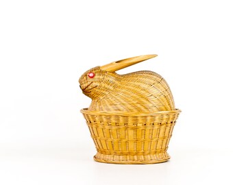 Wicker Bunny Rabbit | Etsy