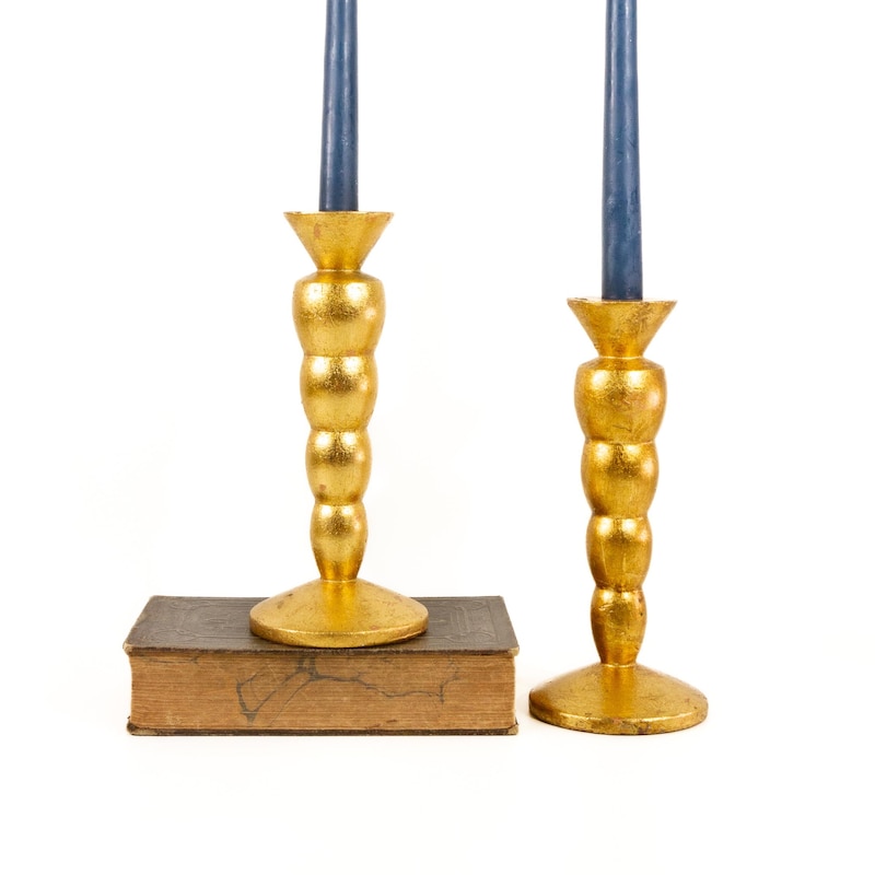 Gold Candlesticks - Etsy