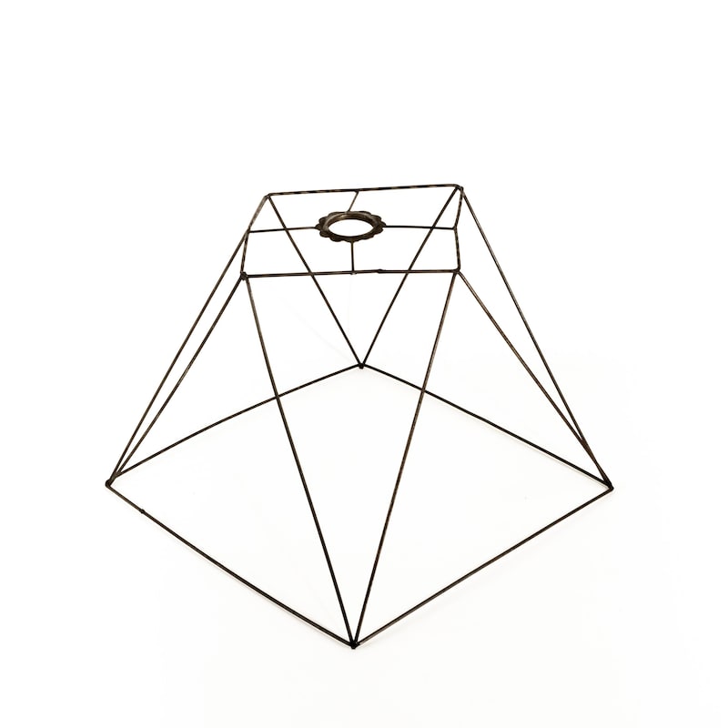 Vintage Square Lampshade - Etsy