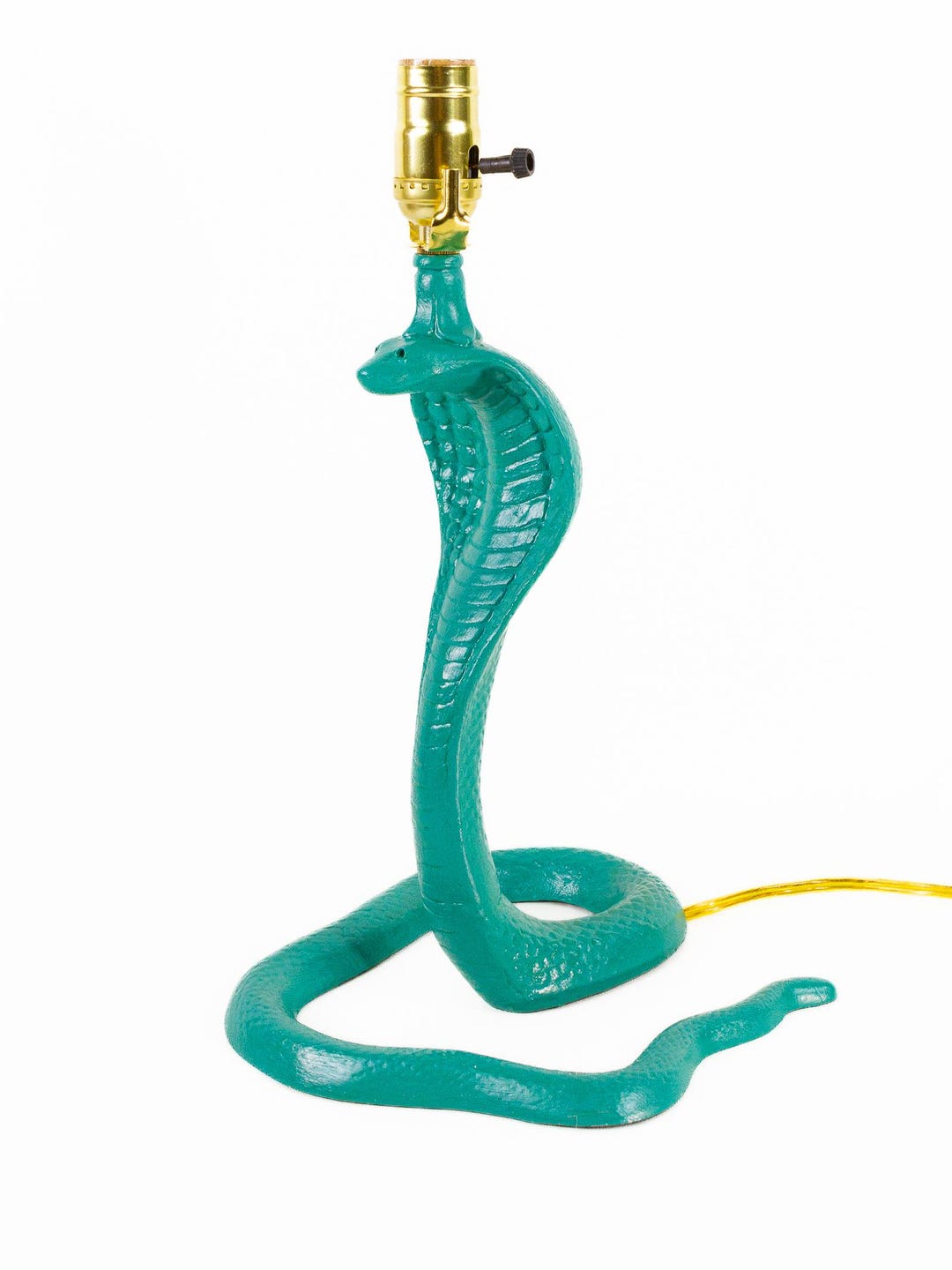 Vintage Mid-century Modern Cobra Lamp, Unique Lamp, Snake Lamp - Etsy