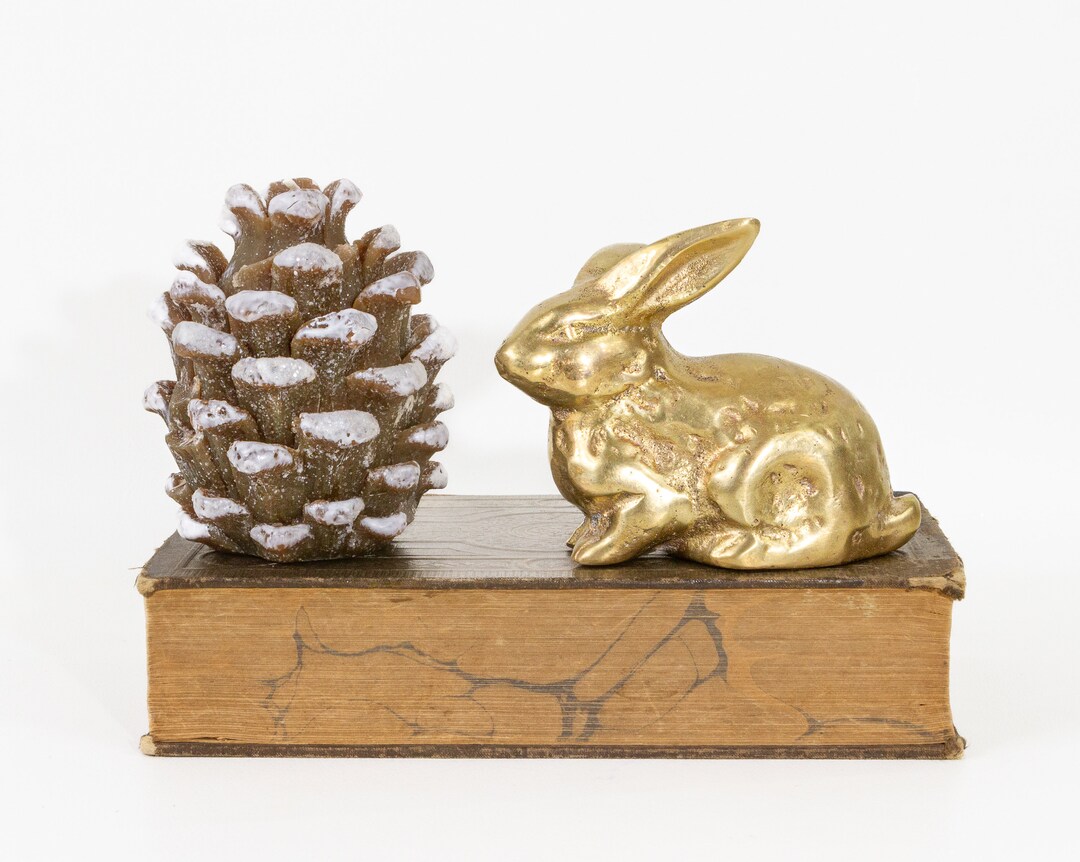Small Brass Bunny Rabbit Figurine - Etsy