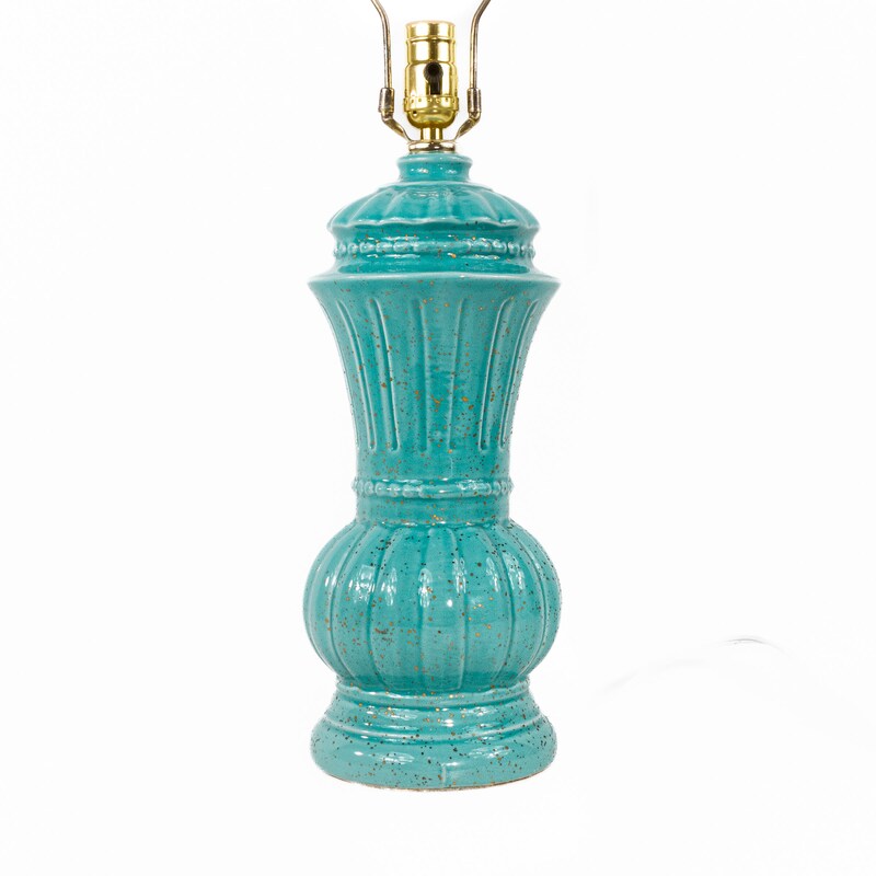 Turquoise Table Lamp - Etsy