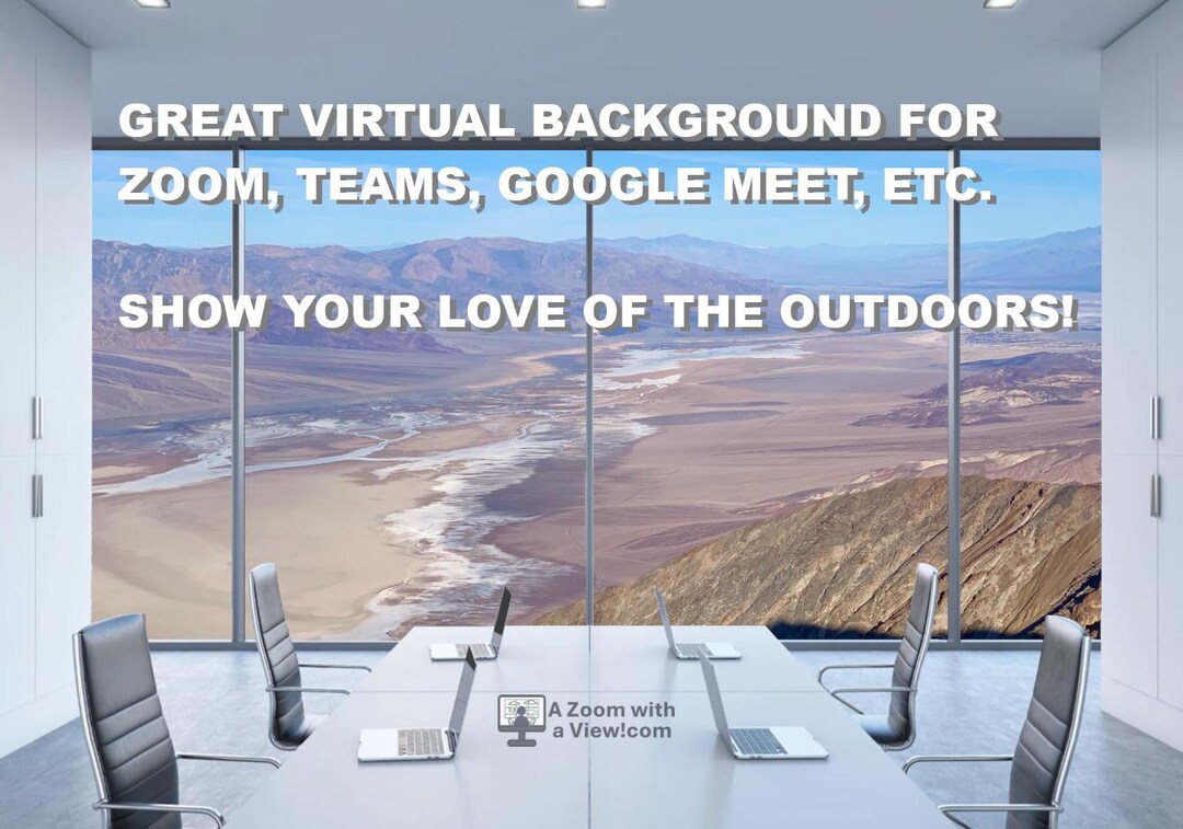 Zoom Virtual Backgrounds Landscapes National Parks Death Valley Dantes ...