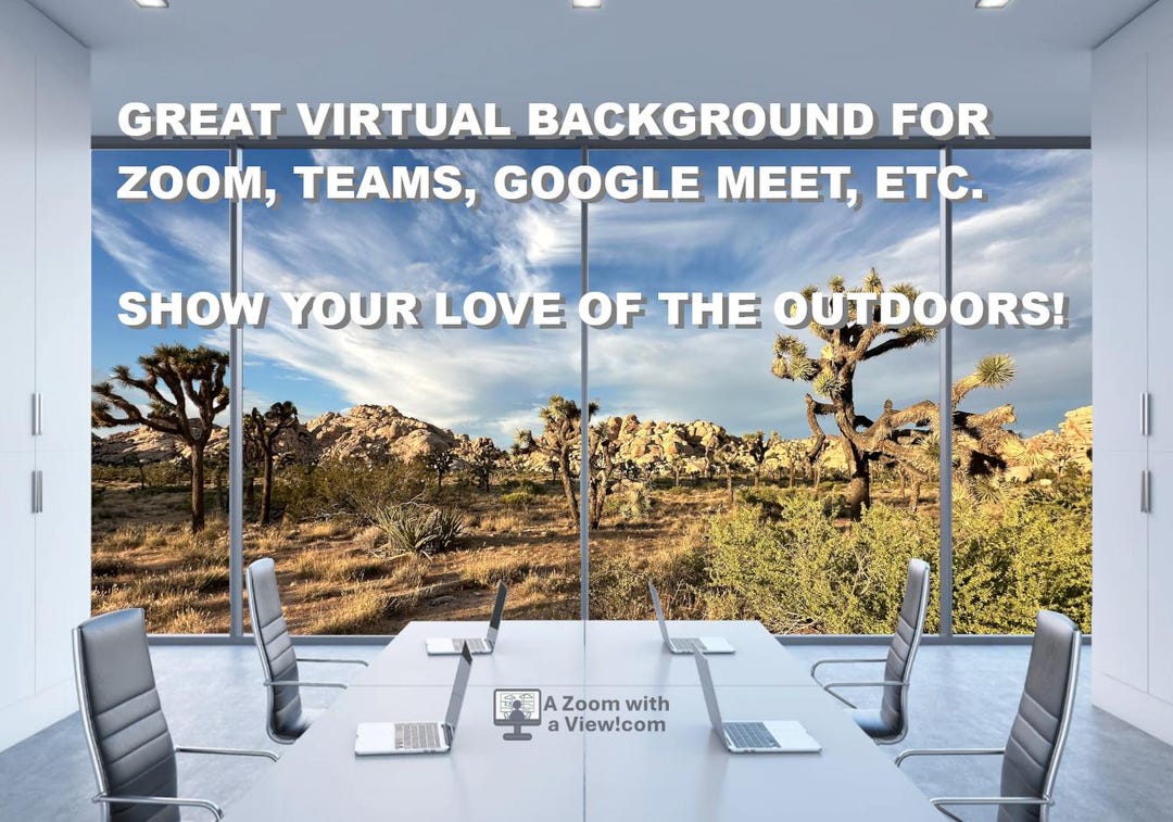 Zoom Virtual Backgrounds | Landscapes | National Parks | Joshua Tree ...