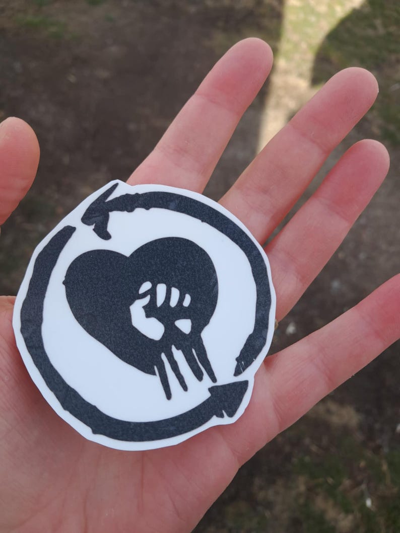 Sticker of Rise Against Band Logo - Etsy
