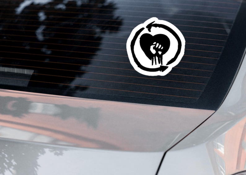 Sticker of Rise Against Band Logo - Etsy