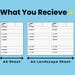 VFR Pilot Flight Lesson Notes Pad Template Aviation Sheet for Student ...