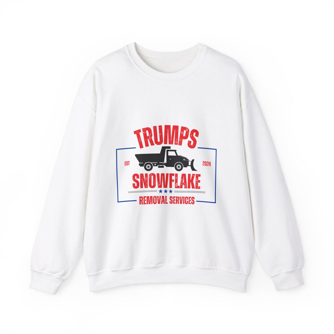 Unisex Heavy Blend™ Trumps Snowflake Removal Service - Etsy
