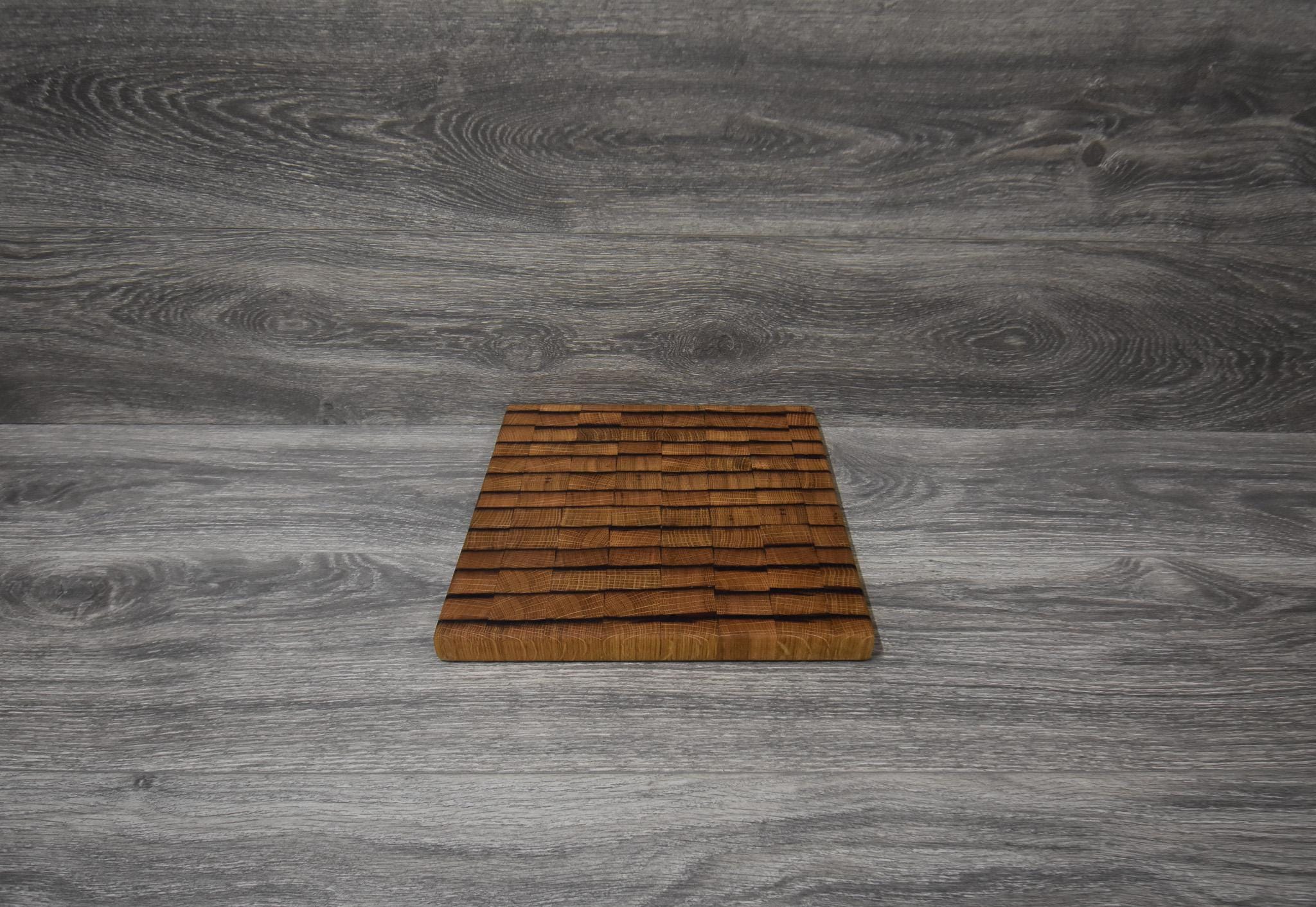 Reclaimed Wine Barrel Stave End Grain Cutting Board - Etsy