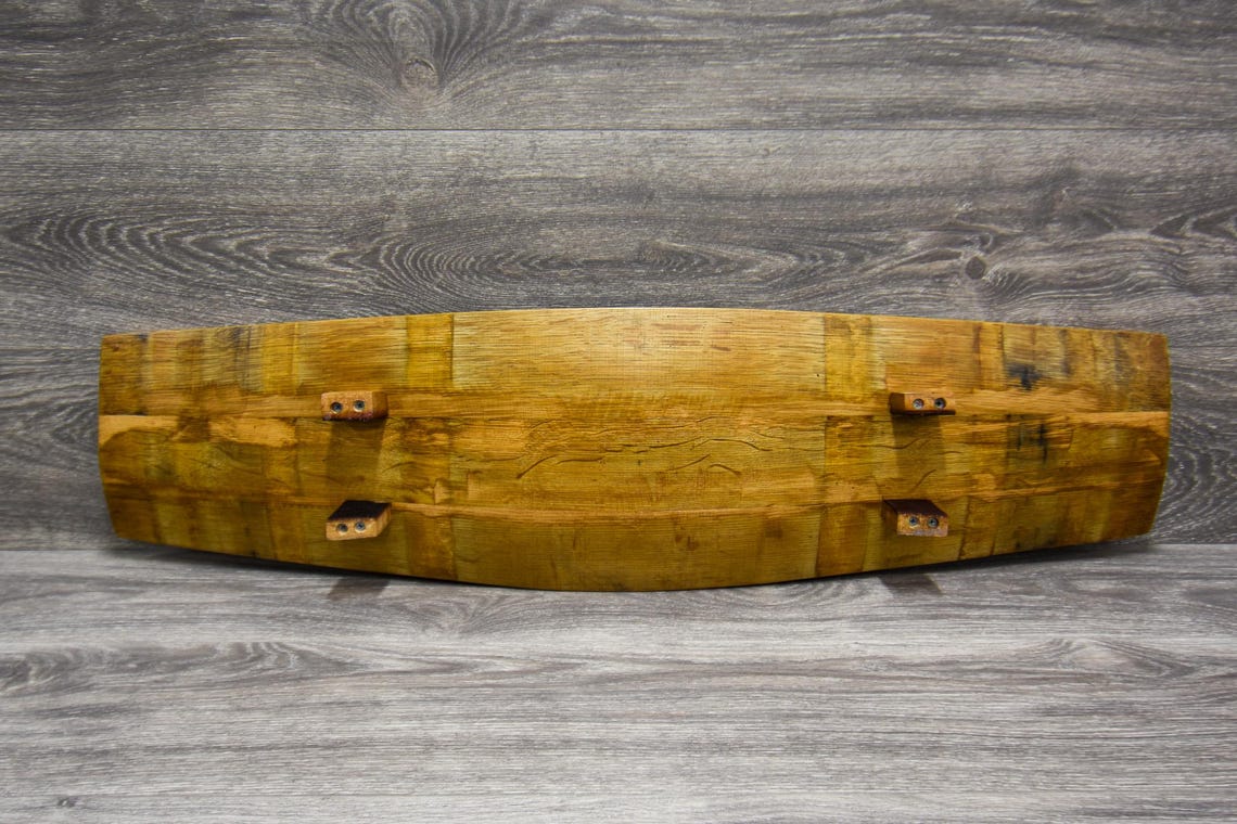 Reclaimed Barrel Stave Tray - Etsy