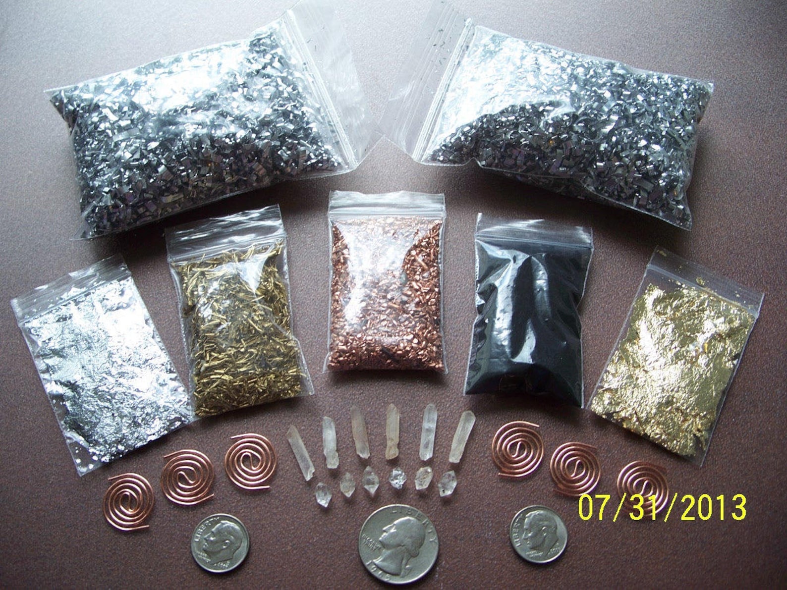 Orgone Supplies - Orgone Making Kit for 6 Small Reiki Projects ...