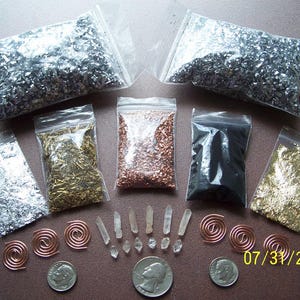 Orgone Supplies - Orgone Making Kit for 6 Small Reiki Projects ...