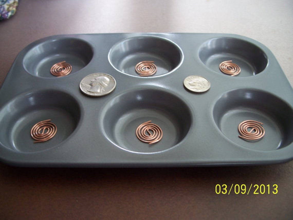 ORGONE Making Supplies 12 Copper Coils 12 Itty Bitty's for Orgone ...