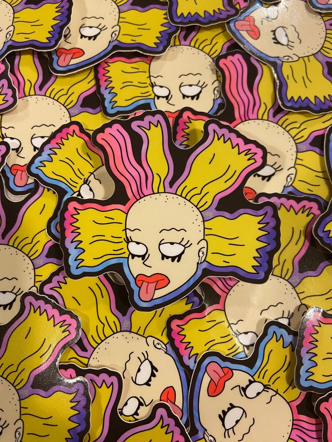 Cynthia Doll Stickers / Rugrats Stickers / Trippy Stickers / Funny ...