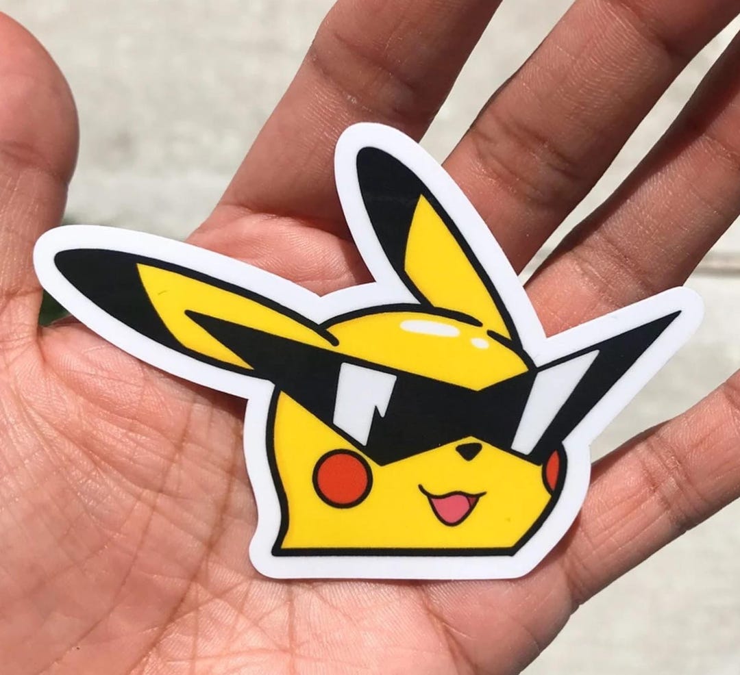 Pikachu Squad Sticker / Anime Stickers / Cute Stickers / Funny Stickers ...