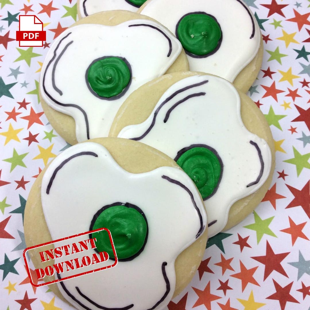 Dr. Seuss Green Eggs and Ham Cookies Recipe | Whimsical Treats (PDF ...