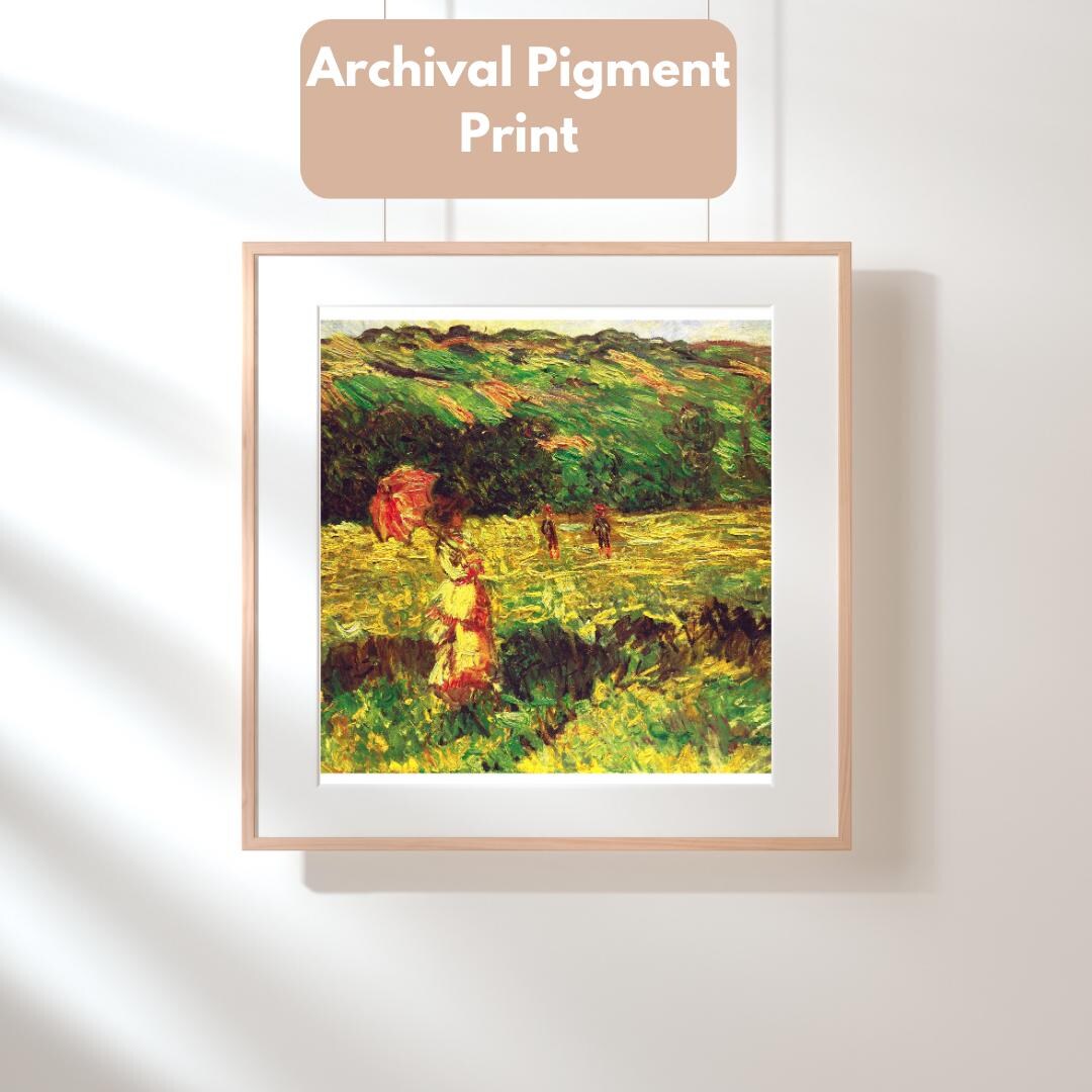Claude Monet Giclee Print: French Countryside Fall Art Decor - Etsy