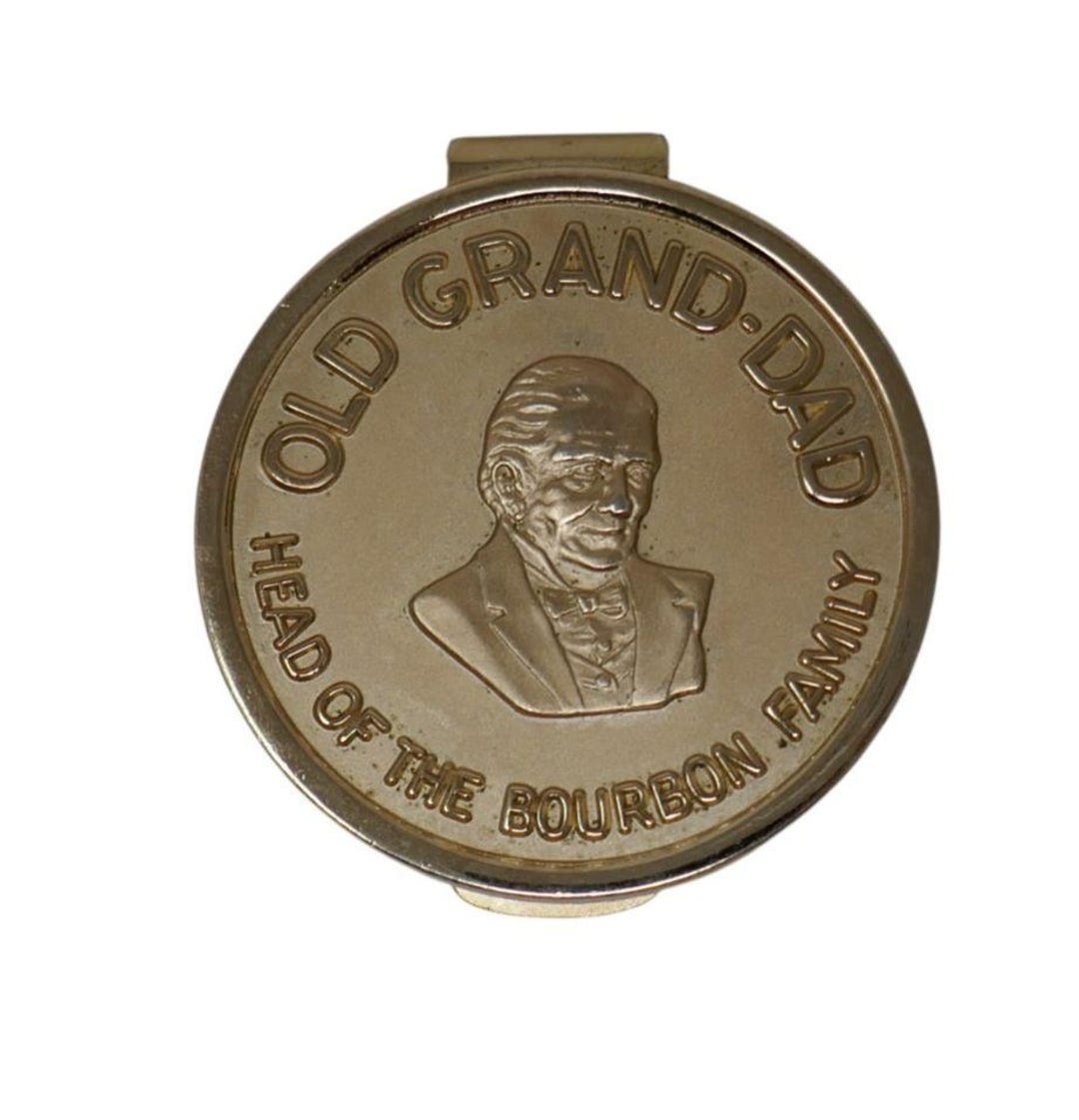 Anson Old Grand Dad Head of the Bourbon Family Vintage Money Clip - Etsy