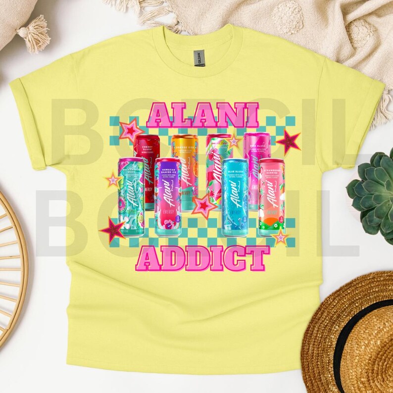 Alani PNG, Alani Addict PNG, Girly, Trending, Funny Trendy Shirt Design ...