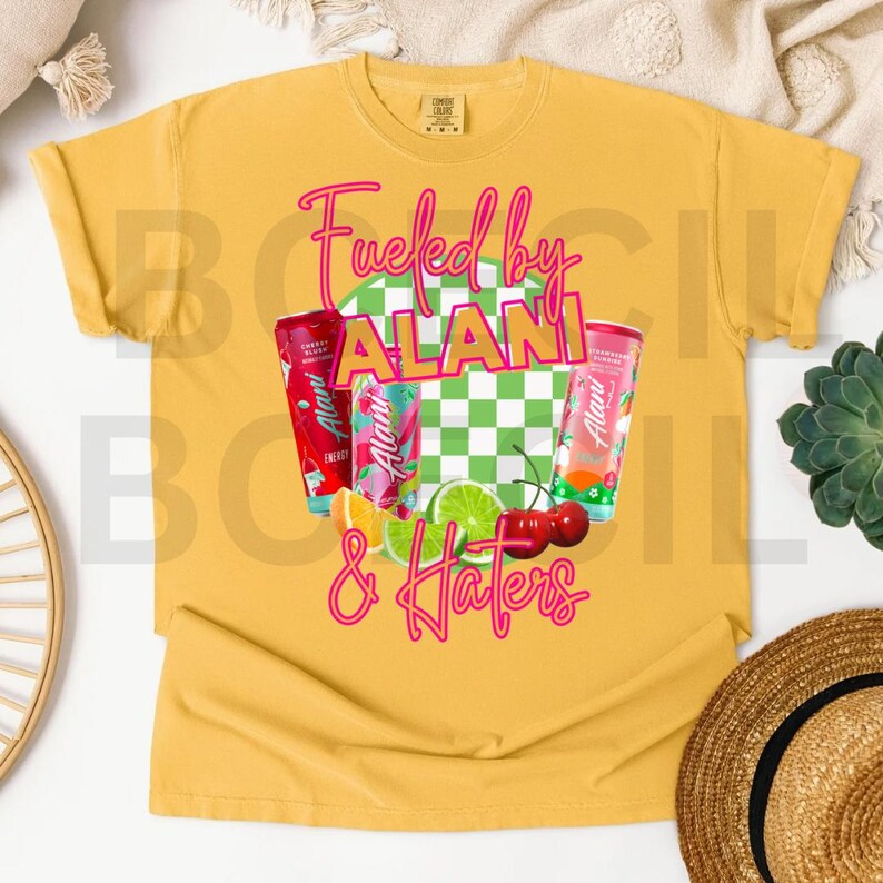 Alani PNG, Fueled by Alani PNG, Haters PNG, Trending, Funny Trendy Mom ...